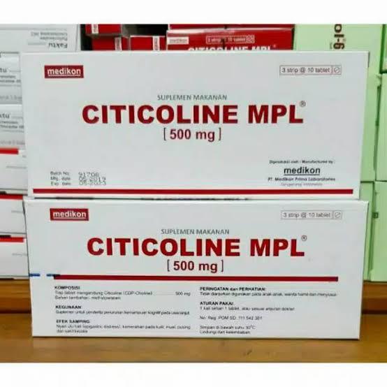Jual CITICOLINE sitikolin 500 mg MPL box - Jakarta Pusat - OuraShop ...