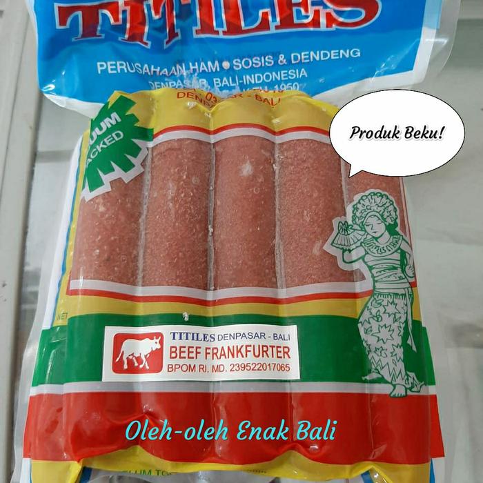 Jual Beef Frankfurter Titiles 500gr - Kota Denpasar - Oleh-oleh Enak ...