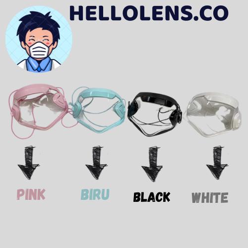 Jual Masker Bening Pelindung Wajah Mulut Transparan Model Terbaru ...