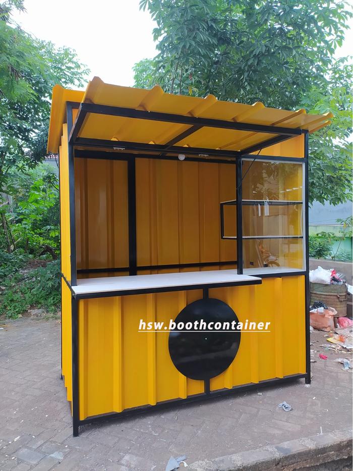 Jual Boothcontainer / Booth Kontainer / Rombong Besi / Gerobak - Kota ...