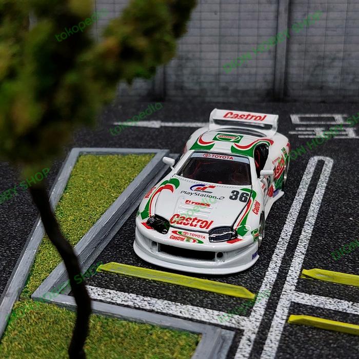 Jual Hotwheels Premium Supra MK4 Tom Toms Tom's CASTROL GT diecast ...