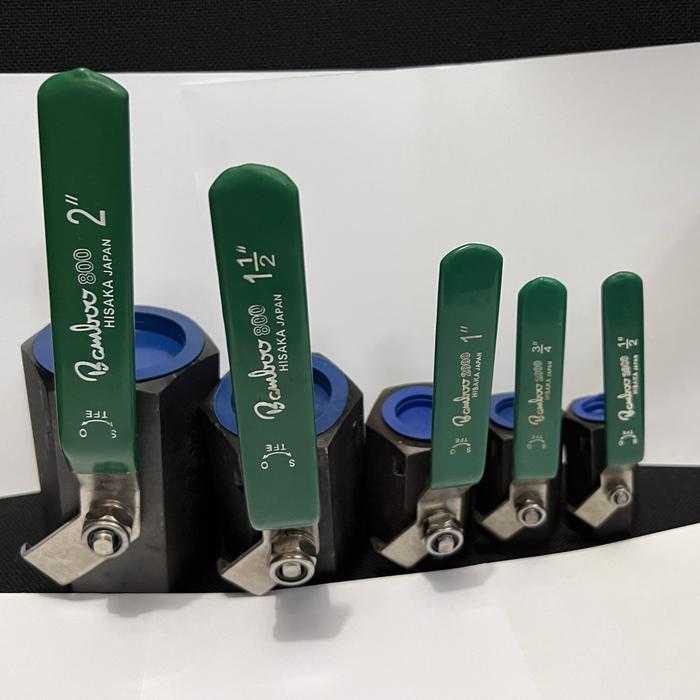 Jual Kran Ball Valve 1 inch Bamboo Carbon Steel 2000 Psi (uap/ steam ...