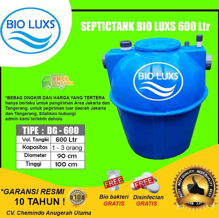 Jual septic tank bio 600Liter - Kab. Tangerang - CAHAYA BARU FIBERINDO | Tokopedia