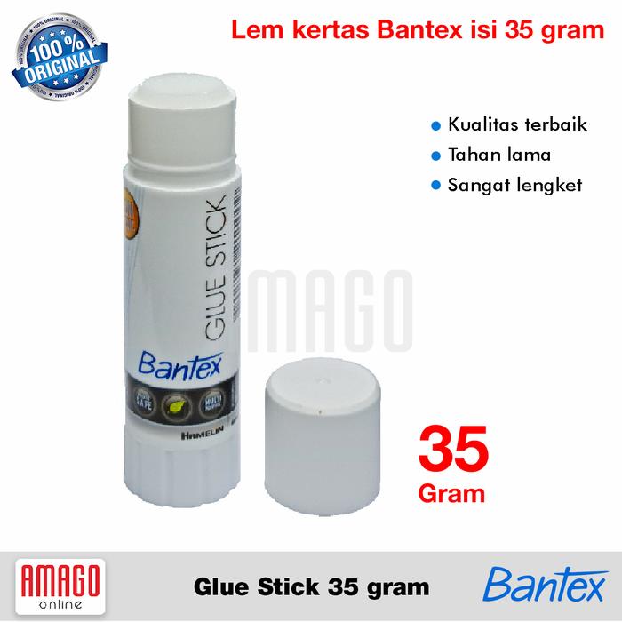 Jual BANTEX GLUE STICK - LEM KERTAS BANTEX - PILIH UKURAN - 35 Gram ...