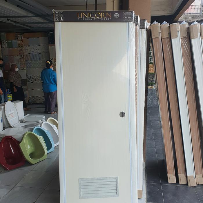 Jual Pintu PVC Kamar Mandi uk 70 x 195 Include Kusen (terdapat berbagai ...