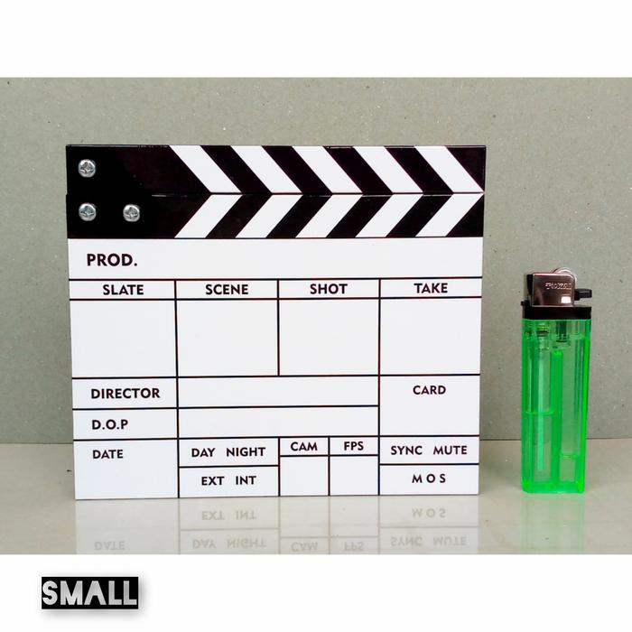 Jual Clapper Board Mini ukuran 12x11 cm - Jakarta Timur - Paviliun ...