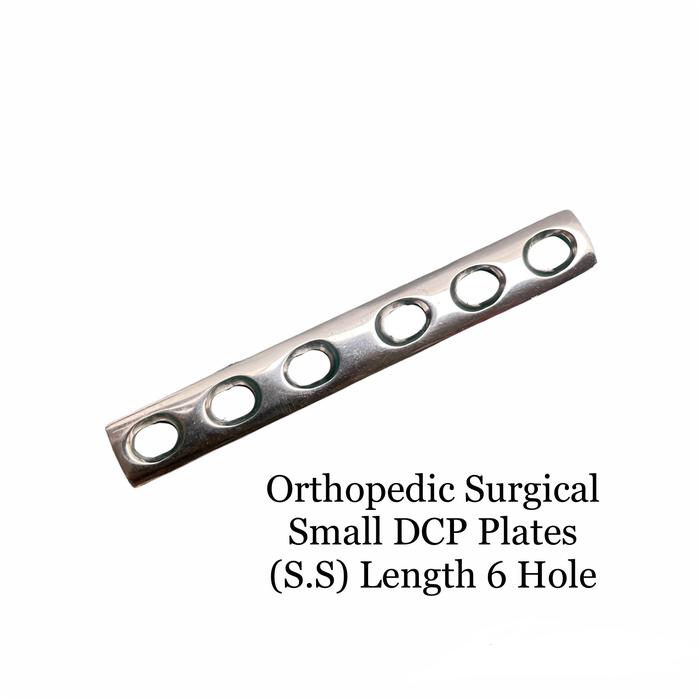 Jual Orthopedic Surgical Small DCP Plates (S.S) Length 6 Hole (AM-528 ...