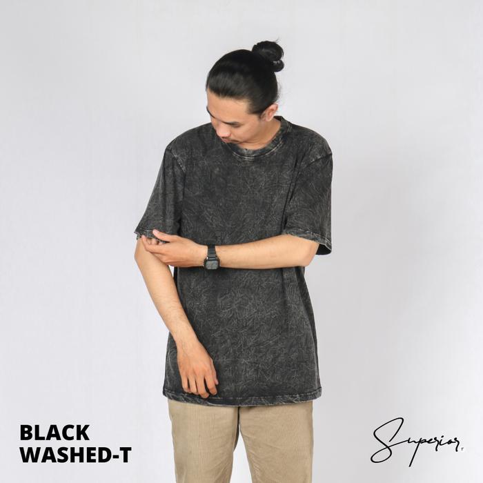 Jual KAOS POLOS OVERSIZE / STONEWASH / SANDWASH / WASHED TEES / ACID ...