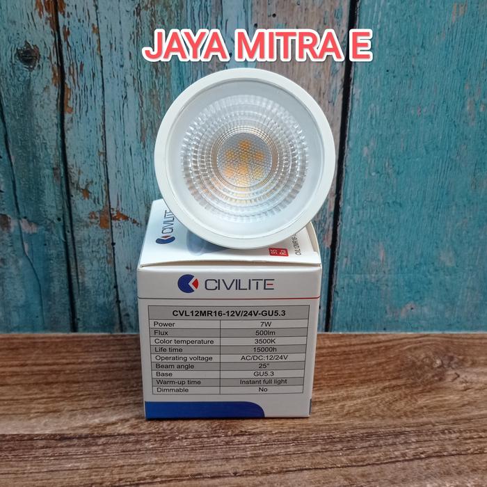 Jual CIVILITE Lampu MR16 12V 7W - 3000K - Jakarta Pusat - Jaya Mitra ...
