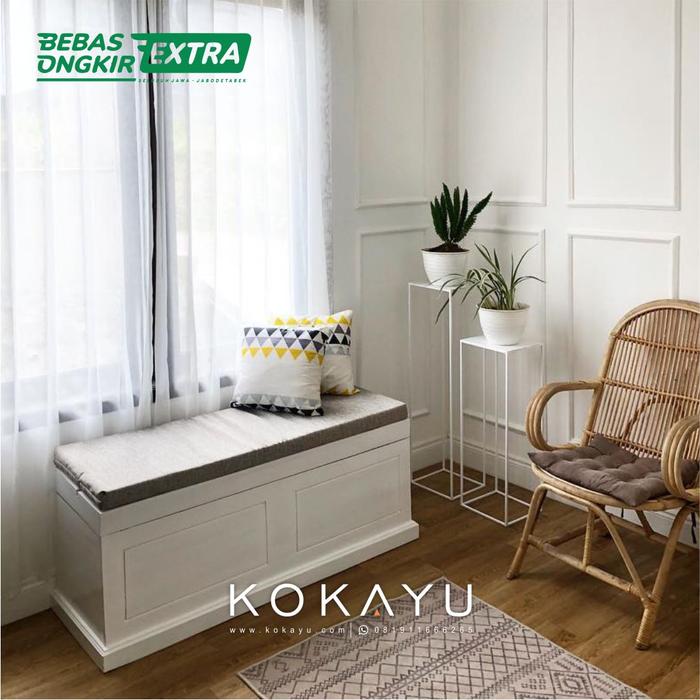 Jual Kokayu Storage Bench (Bangku Box Bisa Dibuka Untuk Tempat ...
