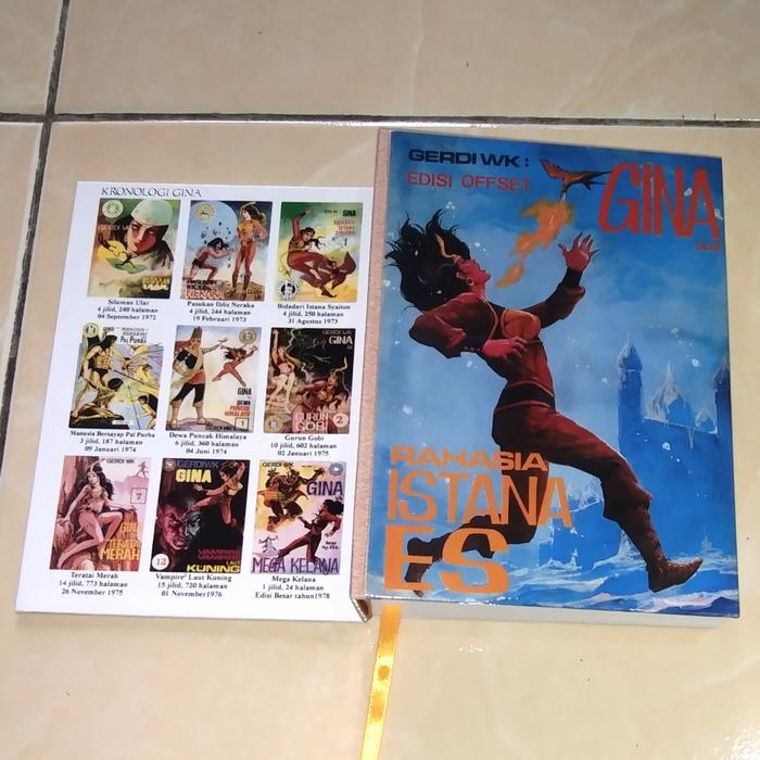 Jual komik jadul Gerdi WK : GINA dalam Rahasia Istana Es - Kab. Bandung ...