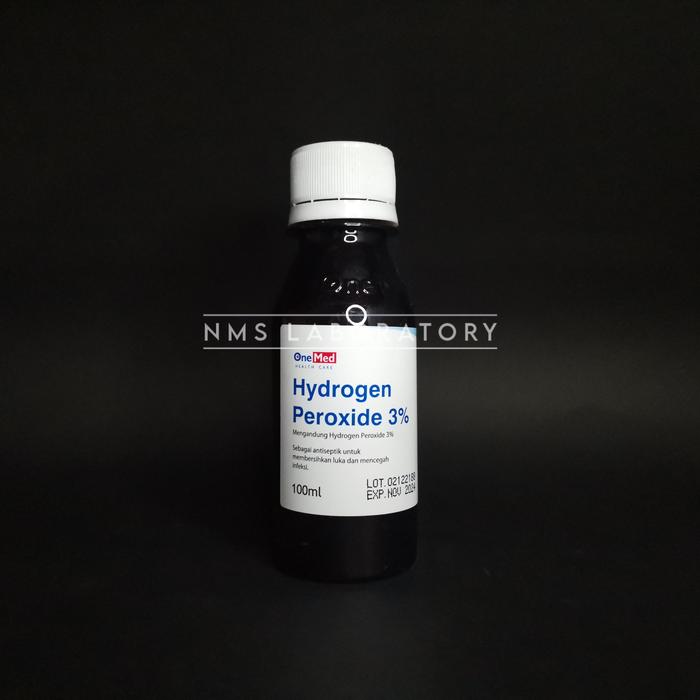 Jual Hydrogen Peroxide Hidrogen Peroksida 3% Onemed 100 ml - Kota ...