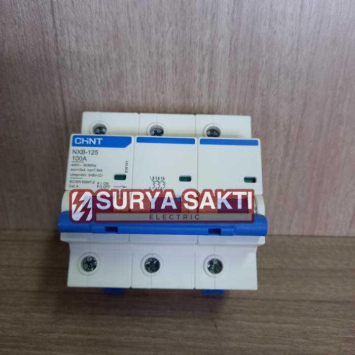 Jual MCB Chint NXB-125 3P / 3phase / 3 phase 10kA (80A &100A) - Jakarta Pusat - Surya Sakti ...