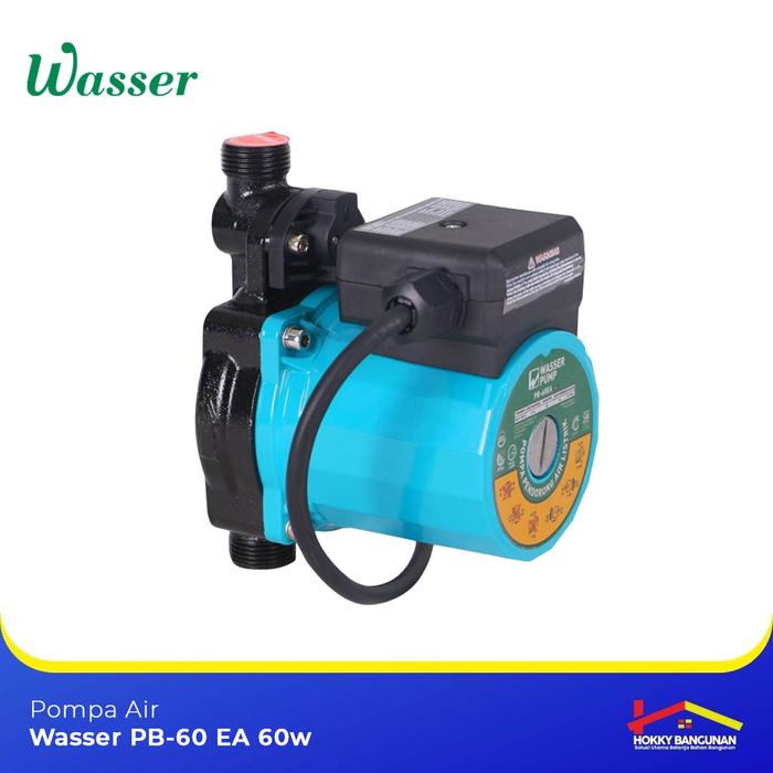 Jual POMPA DORONG WASSER PB 60 EA 60 Watt Low Watt 1 Keran Shower Air ...