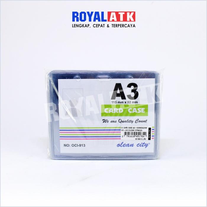 Jual Id Card Case A1, A2, A3 Olean City Tempat Id Card/Kartu Nama ...