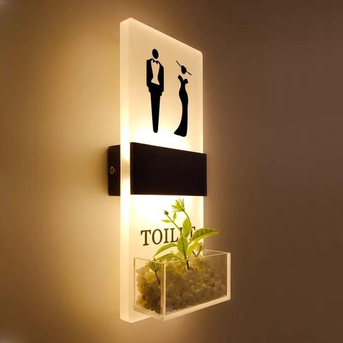 Jual Lampu Ruang Kamar Toilet Male Female LED - Kota Surabaya ...
