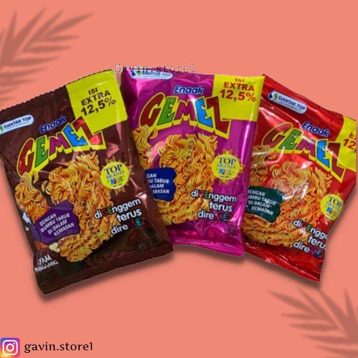 Jual Mie Gemez rasa ayam panggang/ Jajanan jaman dulu/ jajanan jadul ...