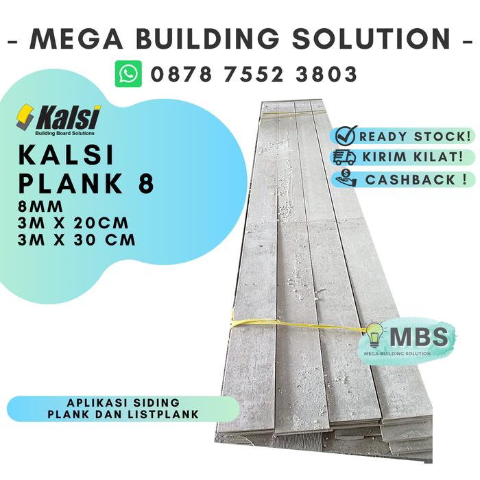 Jual KalsiPlank 8mm / List Plang / Papan Sirip / Kalsiboard - TOKO ...
