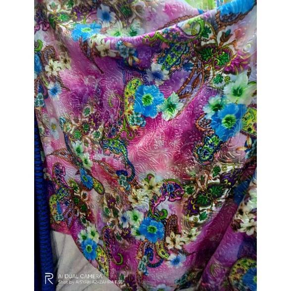 Jual Harga per 1/2m (0.5m)Kain BLUDRU MOTIF import limited (street 360 ...