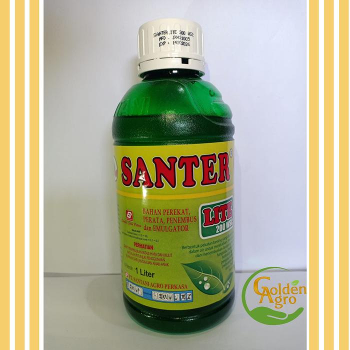 Jual PEREKAT PESTISIDA SANTER LITE 200 WSC 1LT LITER - Kota Banjarbaru - Golden Agro | Tokopedia
