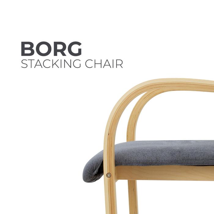 Jual Borg Stackable Chair / Kursi Makan / Kursi Susun Tumpuk / Kursi ...