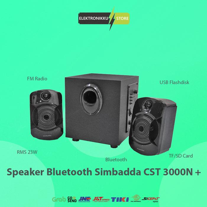 Jual Speaker Simbadda CST 3000N+ Bluetooth Aktif For Komputer PC Laptop ...