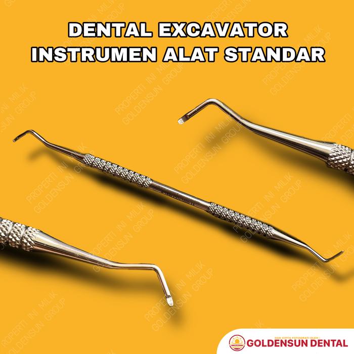 Jual DENTAL EXCAVATOR Ekskavator Eskavator Instrument Tambal Gigi Dua ...