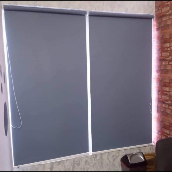 Jual roller blind blackout/vertikal blind/krey alumunium - Kota ...