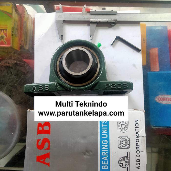 Jual Pillow Block Bearing UCP 208 ASB Diameter Lubang as 40mm - Kota Bekasi - Multi Teknindo ...
