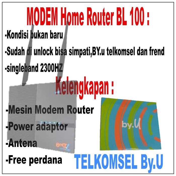Promo Home Router WIFI Bolt Helios BL100 UNLOCK - MODEM+BY U - Kab ...