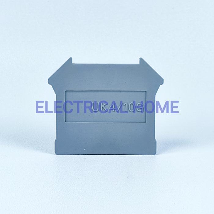Jual End Plate Terminal Block UK Din Rail Type D-UK4/10 - Kota Surabaya - Electrical Home ...