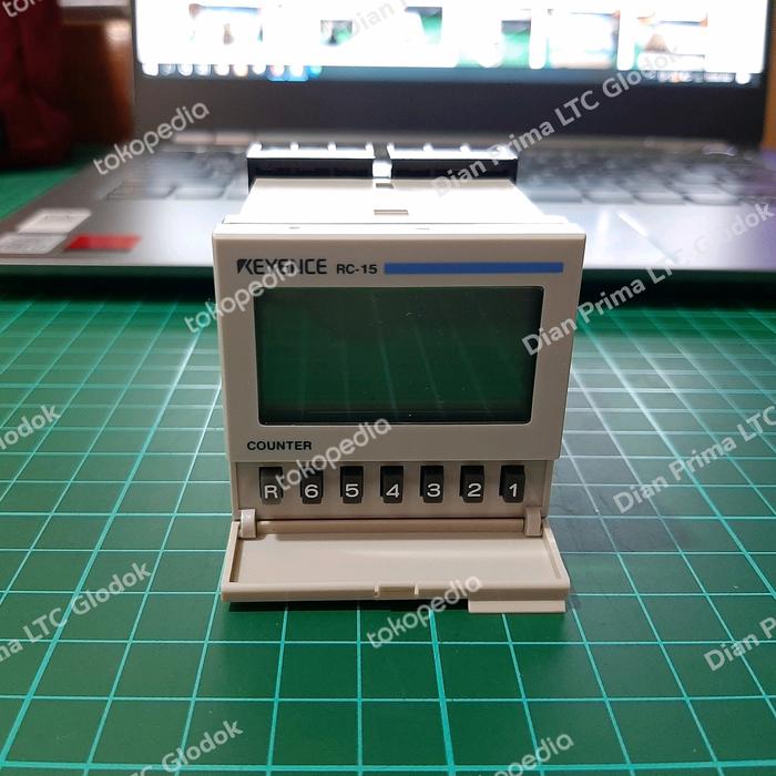 Jual Keyence Counter or Timer RC-15 6 digits 12-24Vdc 48mm x 48mm Out ...