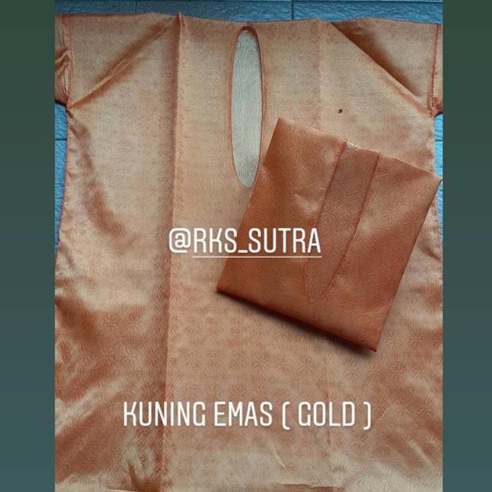 Jual baju sutra baju bodo khas makassar - Kuning emas, S - Kota Bekasi ...