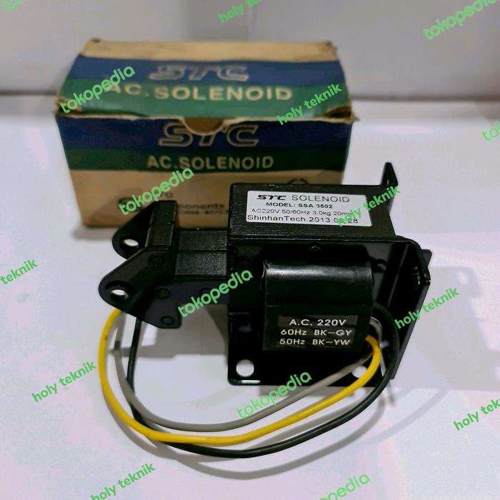 Jual Solenoid Valve Tarik Model SSA-3502 STC 3KG AC220V - Jakarta Barat ...