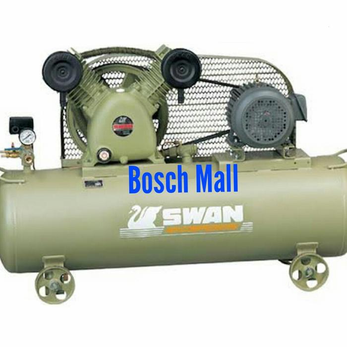 Jual Kompresor Swan 2 PK HP Dinamo Listrik Hitachi 3 Phase Pompa Angin ...