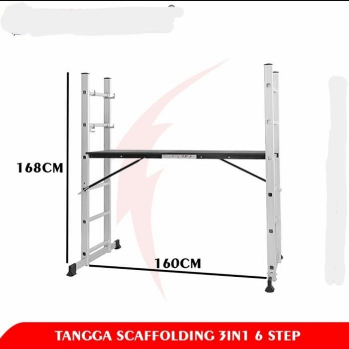 Jual TSL1016 Tangga Scaffolding / Scaffolding Ladder 6 Step - Jakarta ...