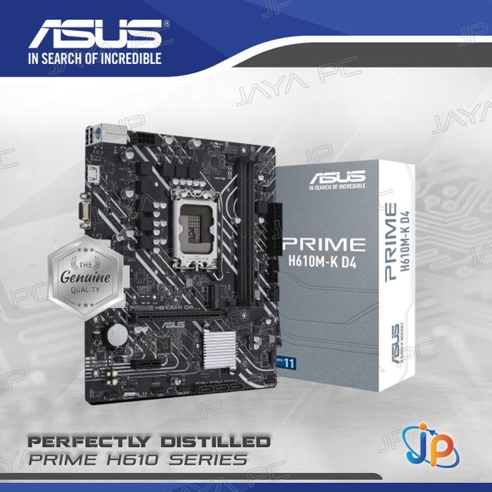 Promo Motherboard ASUS H610M-K D4 (LGA1700, H610, DDR4, USB3.2, SATA3) Cicil 0% 3x - Jakarta ...