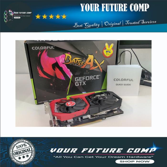 Jual VGA Colorful Battle Axe GTX 1660 6GB | GTX1660 6 GB GDDR5 Gaming ...