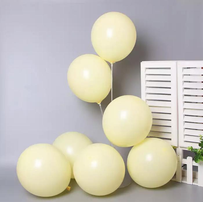 Jual Balon latex macaron / balon latex pastel 12 inch - Kuning ...
