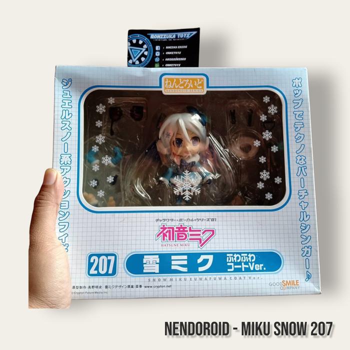 Jual Nendoroid Hatsune Miku Snow 207 anime Action Figure - Jakarta ...