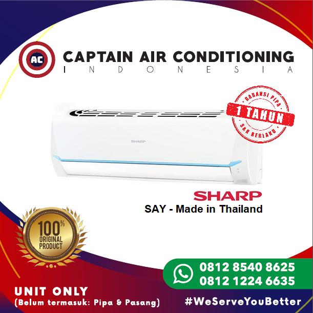 Promo SHARP AC Split AH-A12SAY 1.5 PK Standard (Thailand) Cicil 0% 3x ...