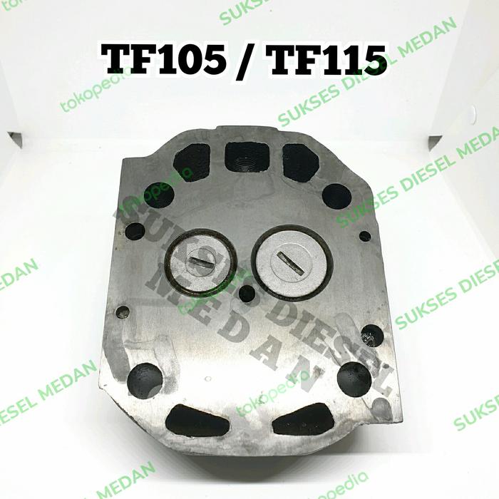 Jual TF105 TF115 Cylinder Head Assy Deksel Kop Mesin Diesel Yanmar TF ...