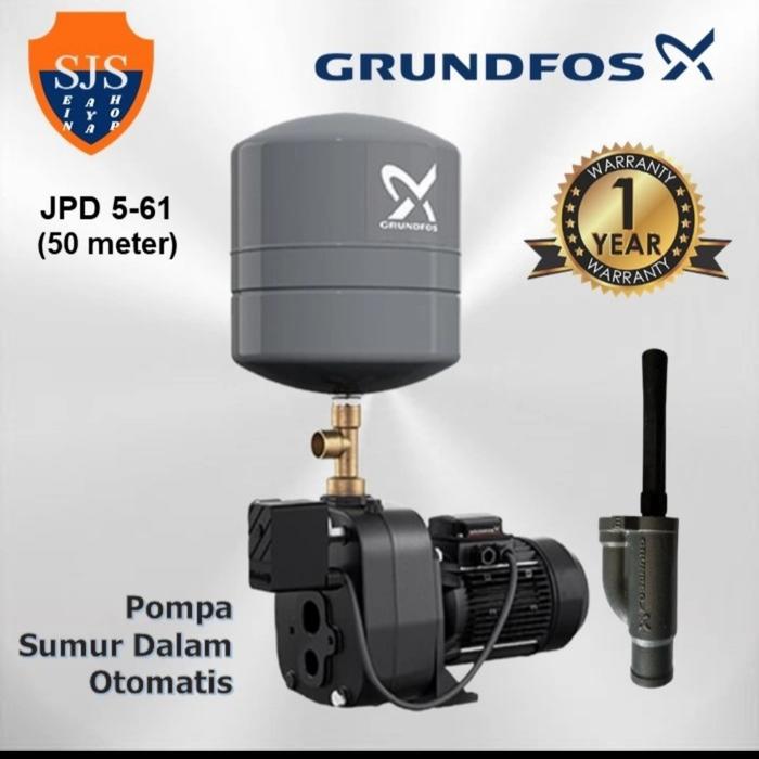 Jual POMPA GRUNDFOS JPD 5-61 PTV JD BASIC 5PT-V POMPA SUMUR AIR JETPUMP - Jakarta Barat - Makmur ...