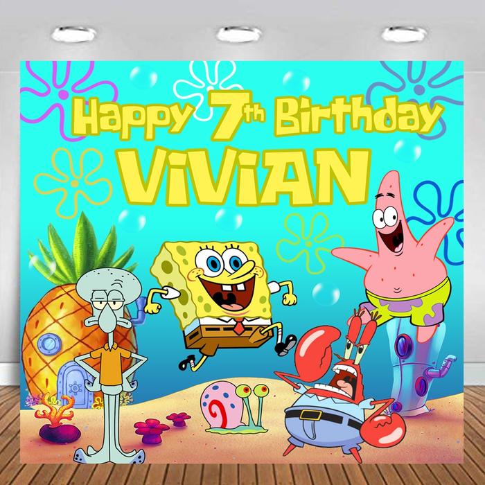 Jual Banner Flexi Birthday/ Backdrop Hiasan Dinding Ulang Tahun ...