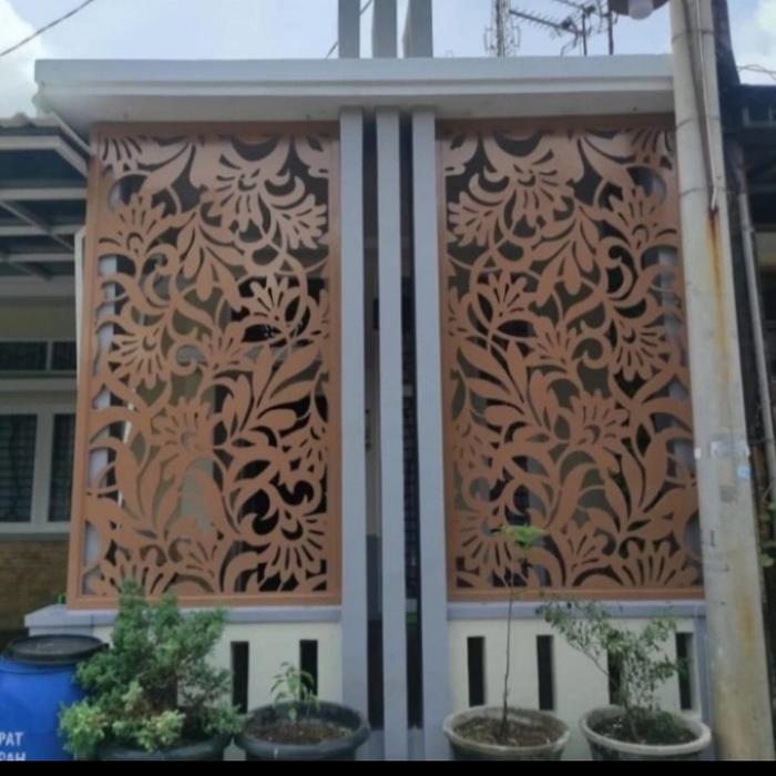Jual Facade | Fasad Rumah Minimalis Fasade Tampak Depan Acp Cutting 3mm ...