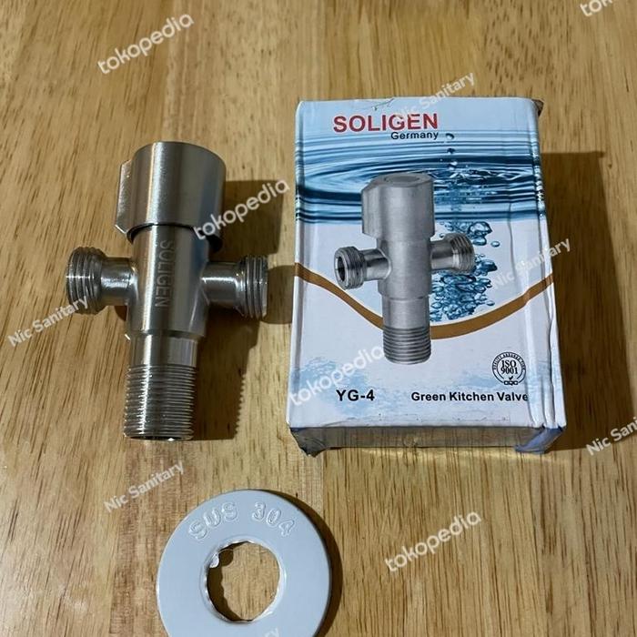 Jual Kran keran shower closet stainless SOLIGEN YG 4 / kran shower ...