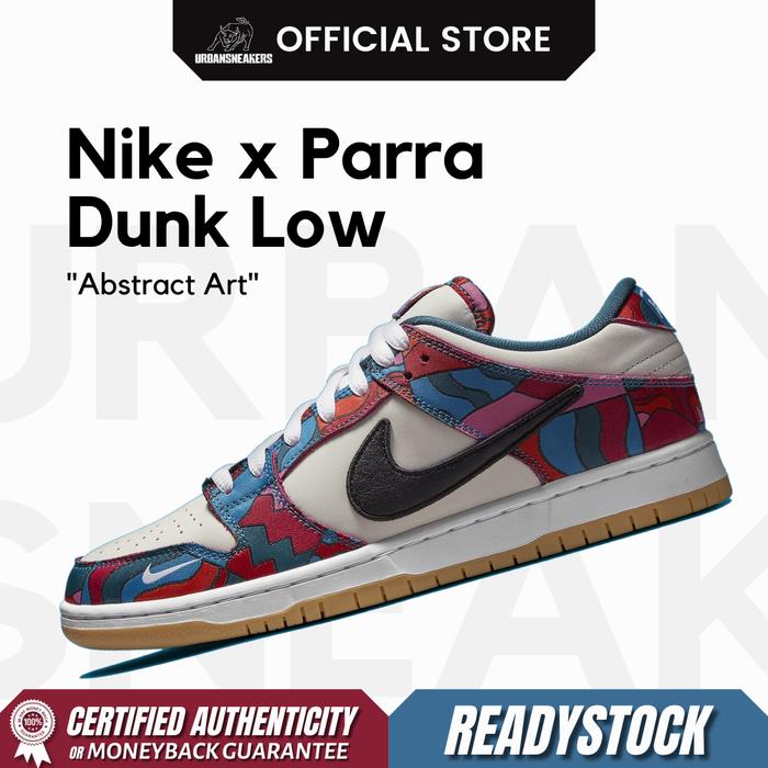 Jual Nike SB Dunk Low Pro Parra Abstract Art Original | DH7695 600 ...