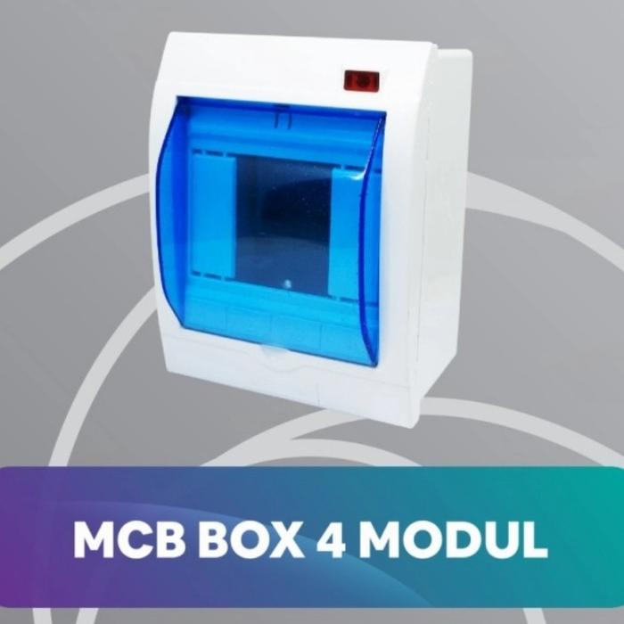 Jual BOX MCB OB OUTBOW NEMPEL DINDING 1 2 3 4 GROUP 2GROUP 4GROUP TUTUP ...