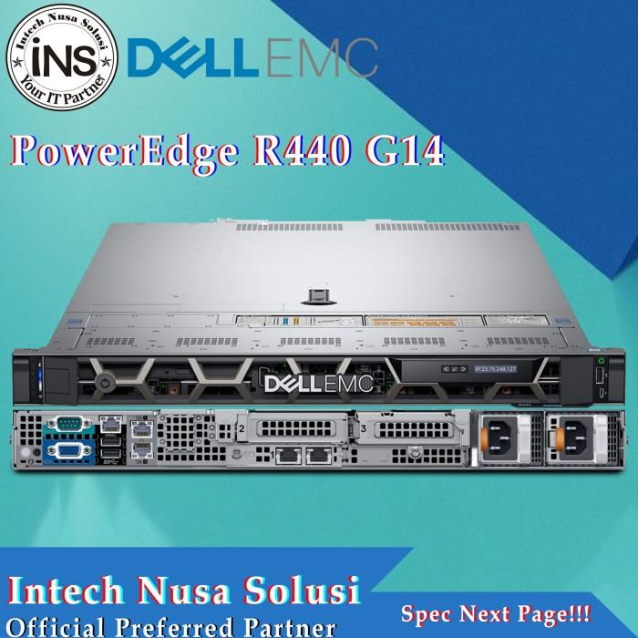 Jual DELL Server PowerEdge R440 G14 Xeon Bronze 3204 32GB 2TB NLSAS ...