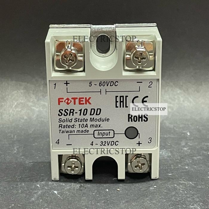 Jual FOTEK SSR-10 DD 100% ORIGINAL TAIWAN SSR10DD SSR-10DD SSR 10 DD ...